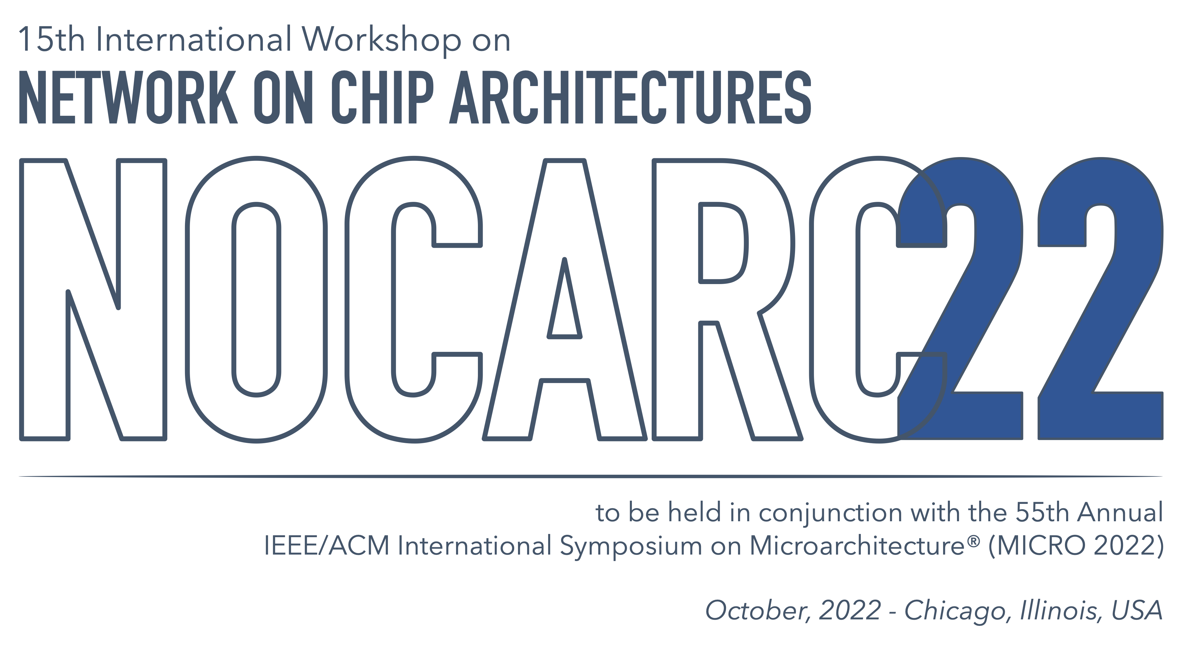 NoCArc 2022 | SIGARCH